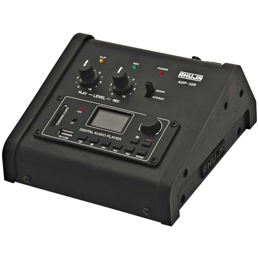 Ahuja ADP 30R Preamplifier With MP3 Player And Recorder With USB ...