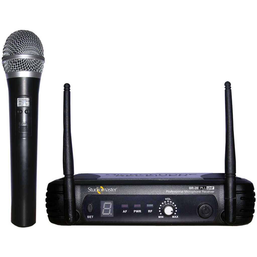 Studiomaster BR 28/BL 28 Wireless Microphone