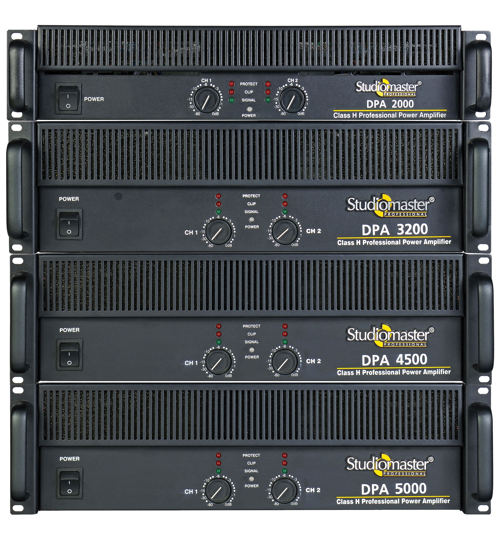 Studiomaster DPA 2000 Dual Channel Amplifier (2250+2250watts)