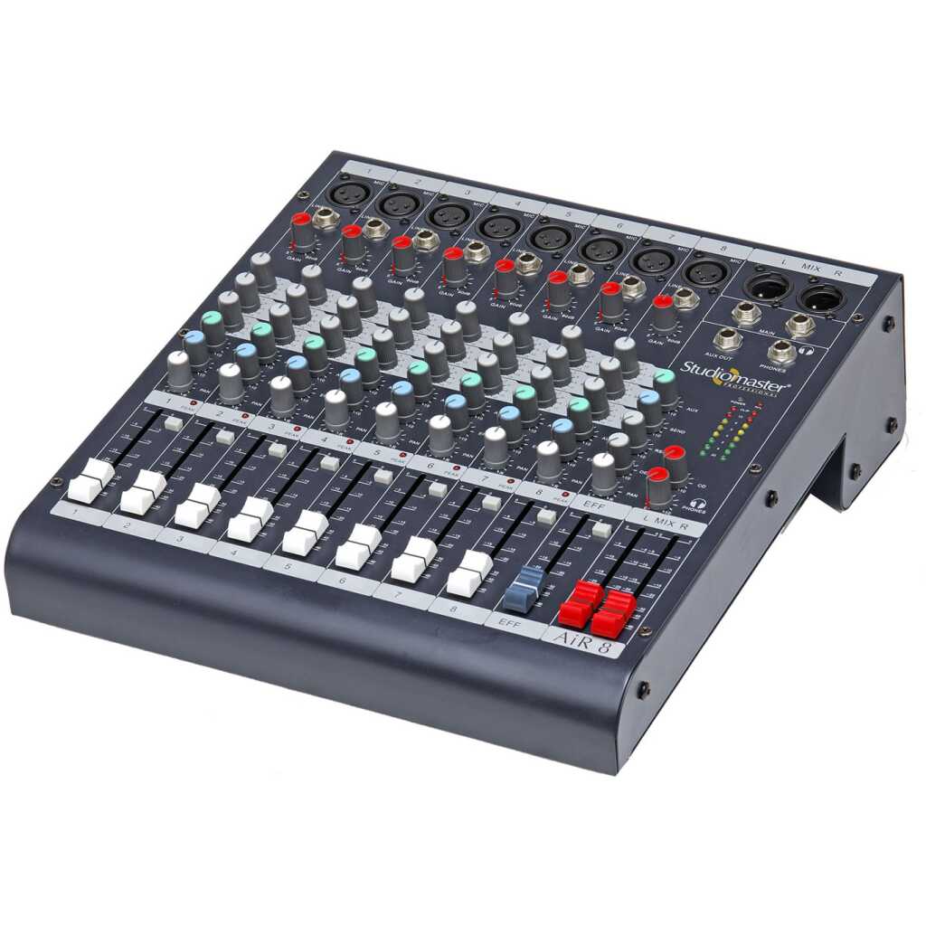 Studiomaster AiR 8 Mixer (8 Channel)