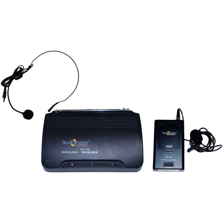 Studiomaster XR 40HH UHF Wireless Microphone