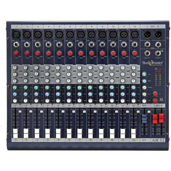 Studiomaster AiR 12 Mixer (12 Channel)