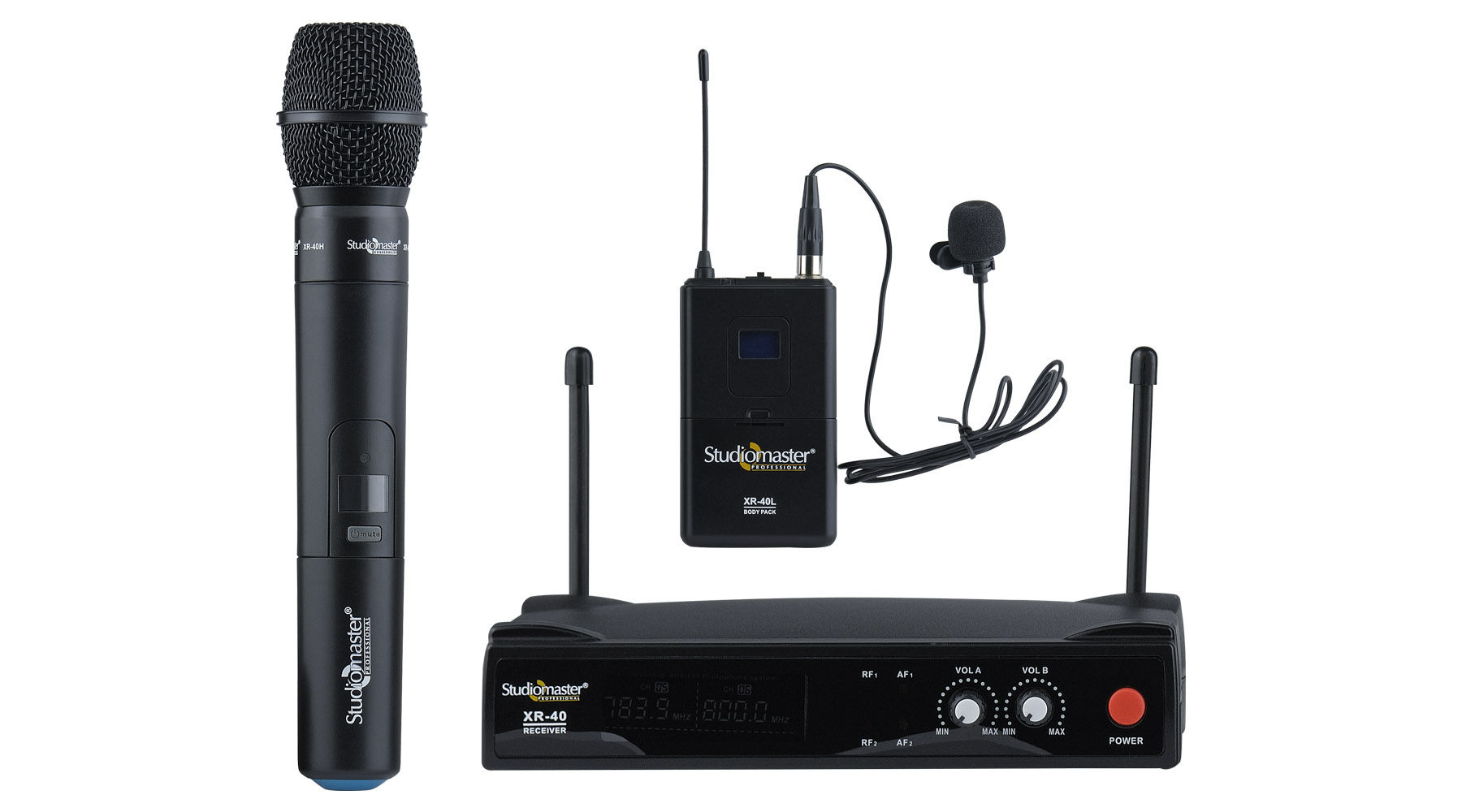 Studiomaster XR 40HL UHF Wireless Microphone