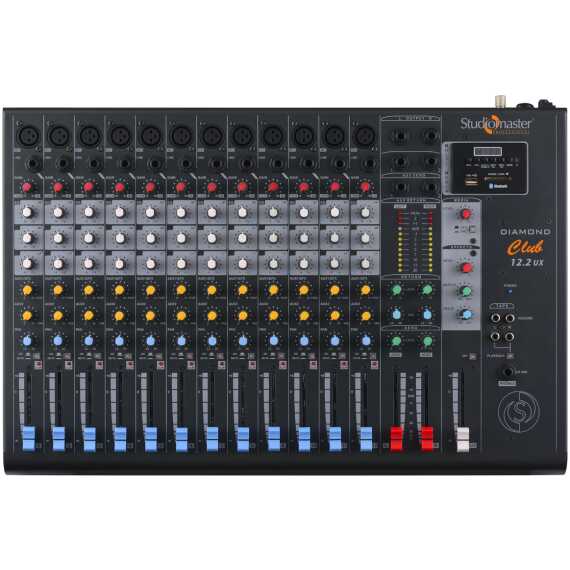 Studiomaster DC 12.2UX Mixer (12 Channel)