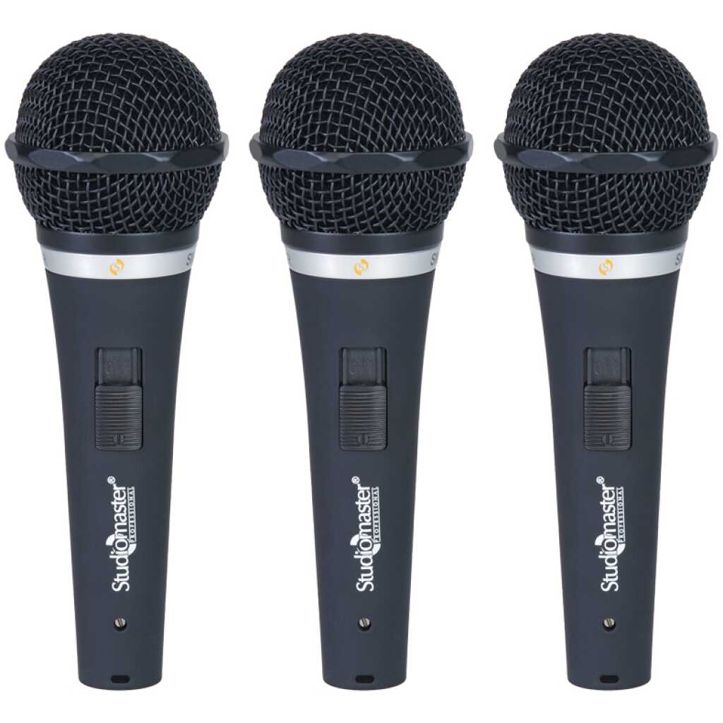Studiomaster XR 100 4H UHF Wireless Microphone (Four Hand Microphones)