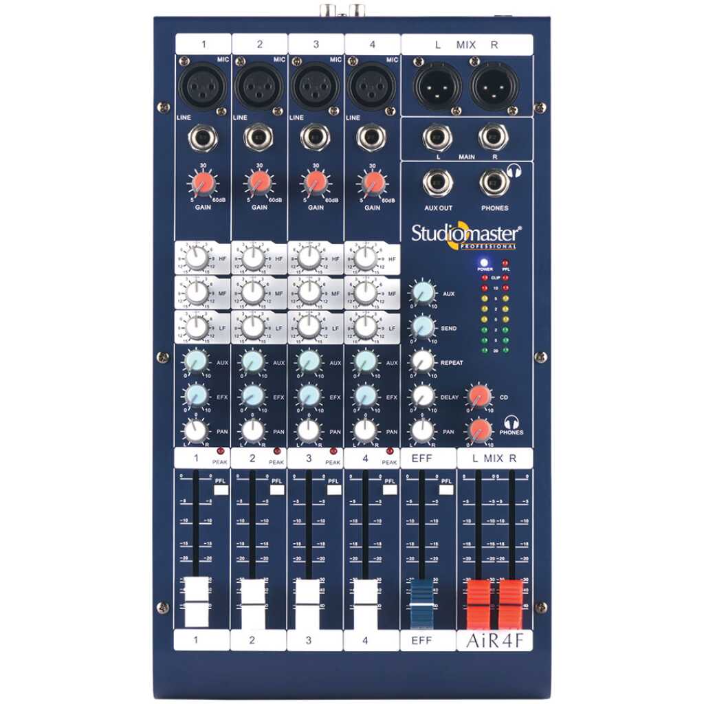 Studiomaster AiR 4F Mixer (4 Channel)
