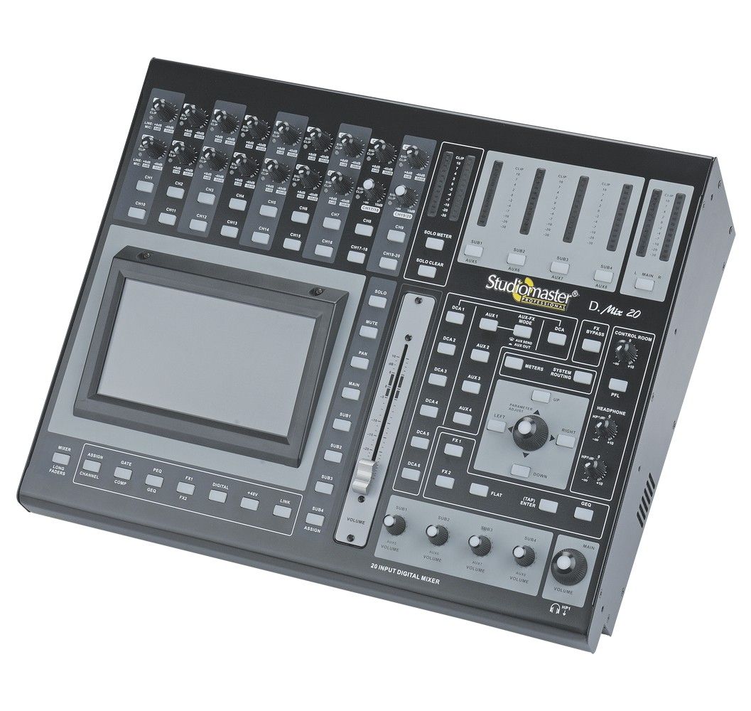 Studiomaster D.MIX 20 Mixer (16 Channel)