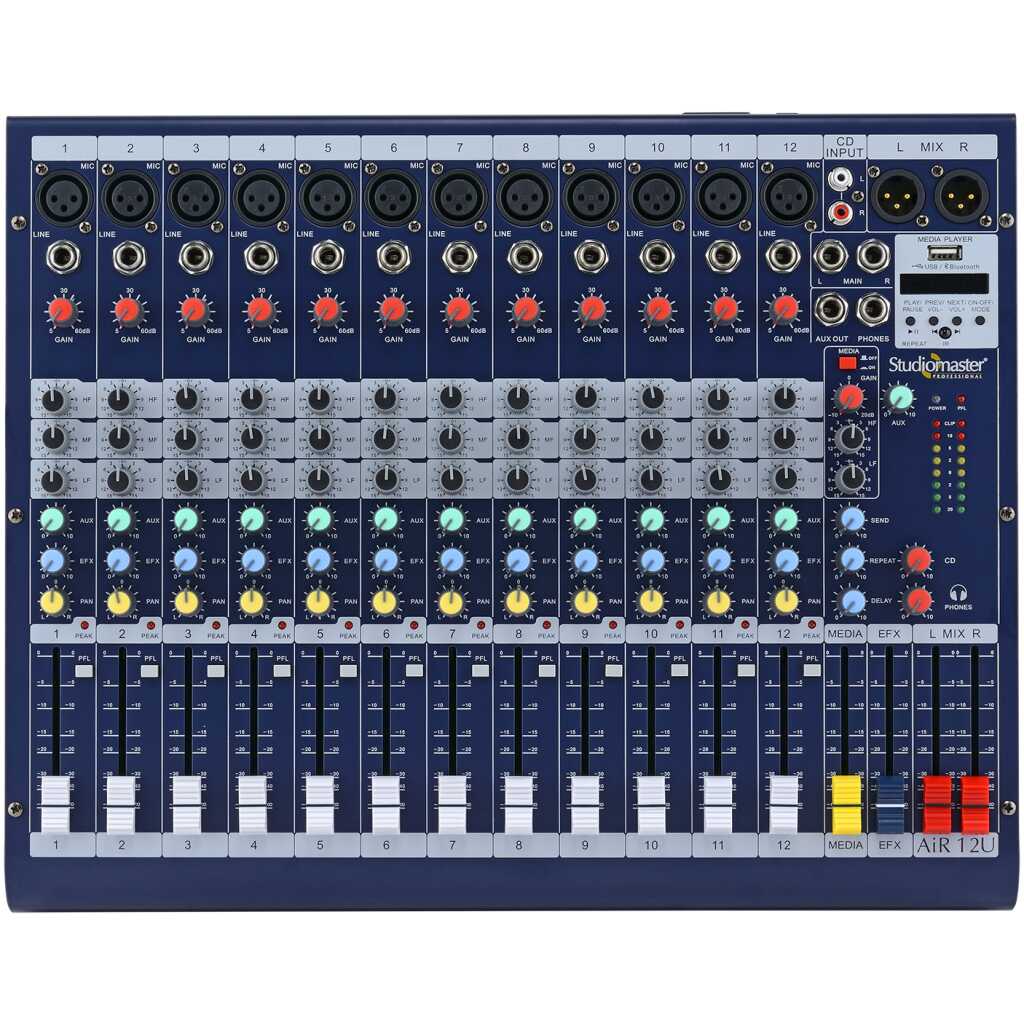 Studiomaster AiR 12U Mixer (12 Channel)