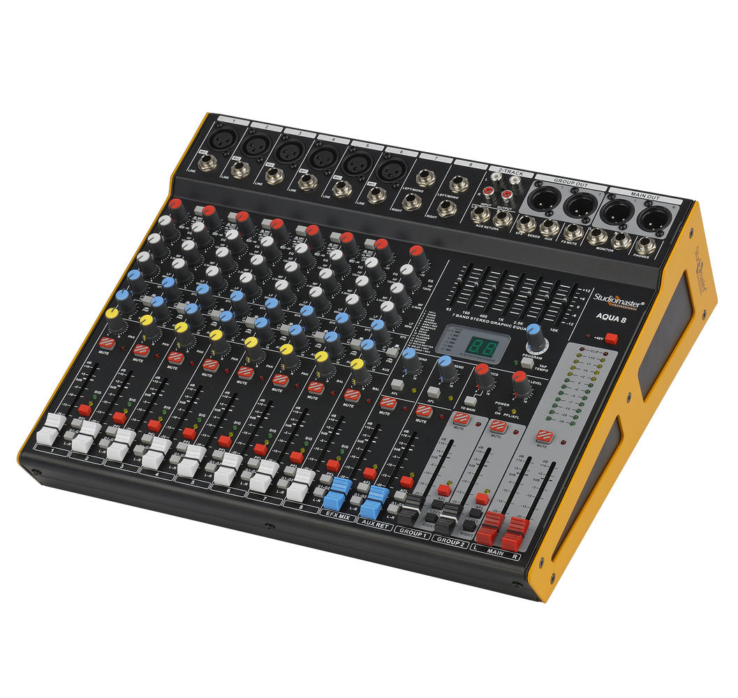 Studiomaster AQUA 8 Mixer (8 Channel)