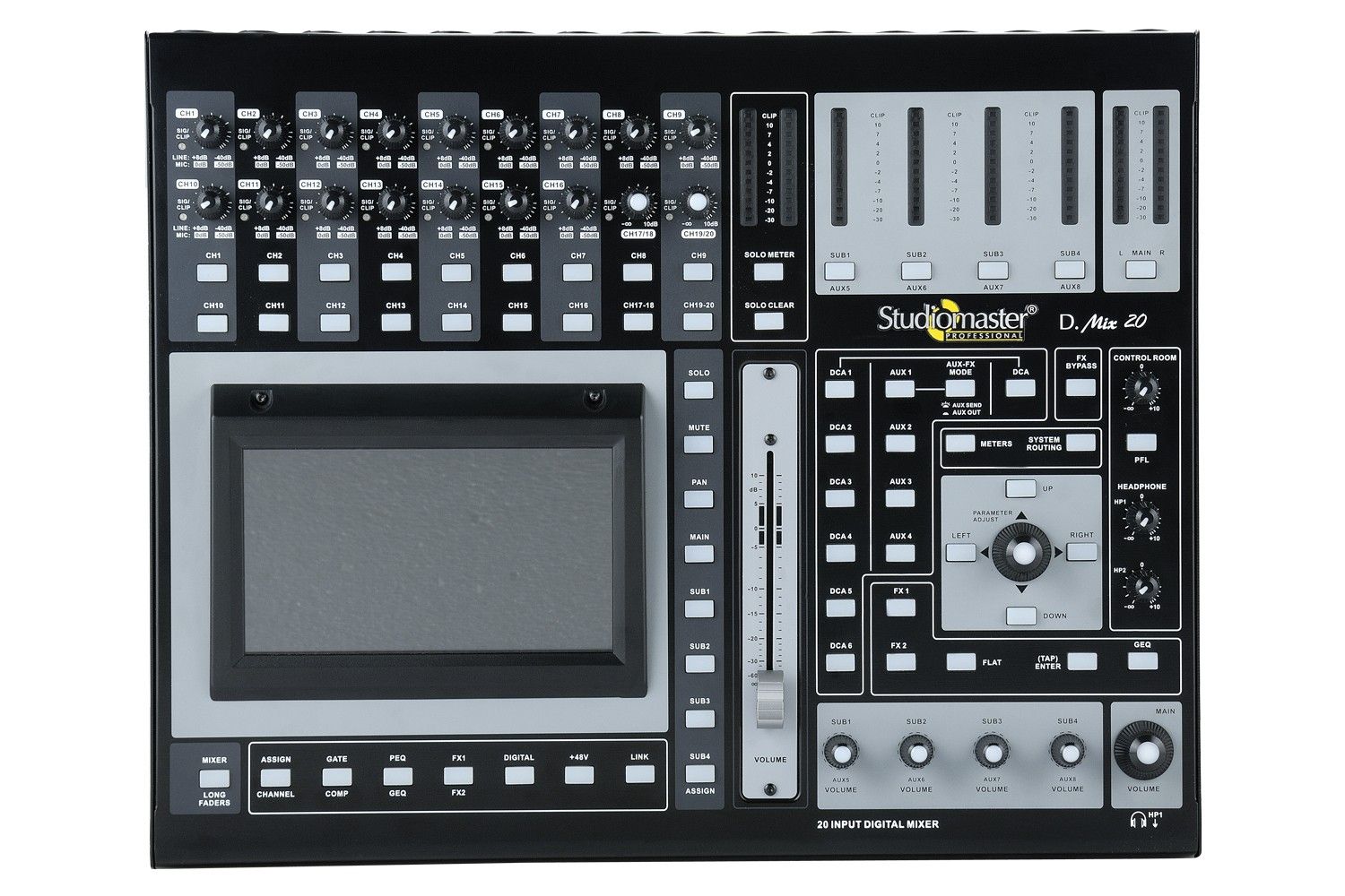 Studiomaster D.MIX 20 Mixer (16 Channel)