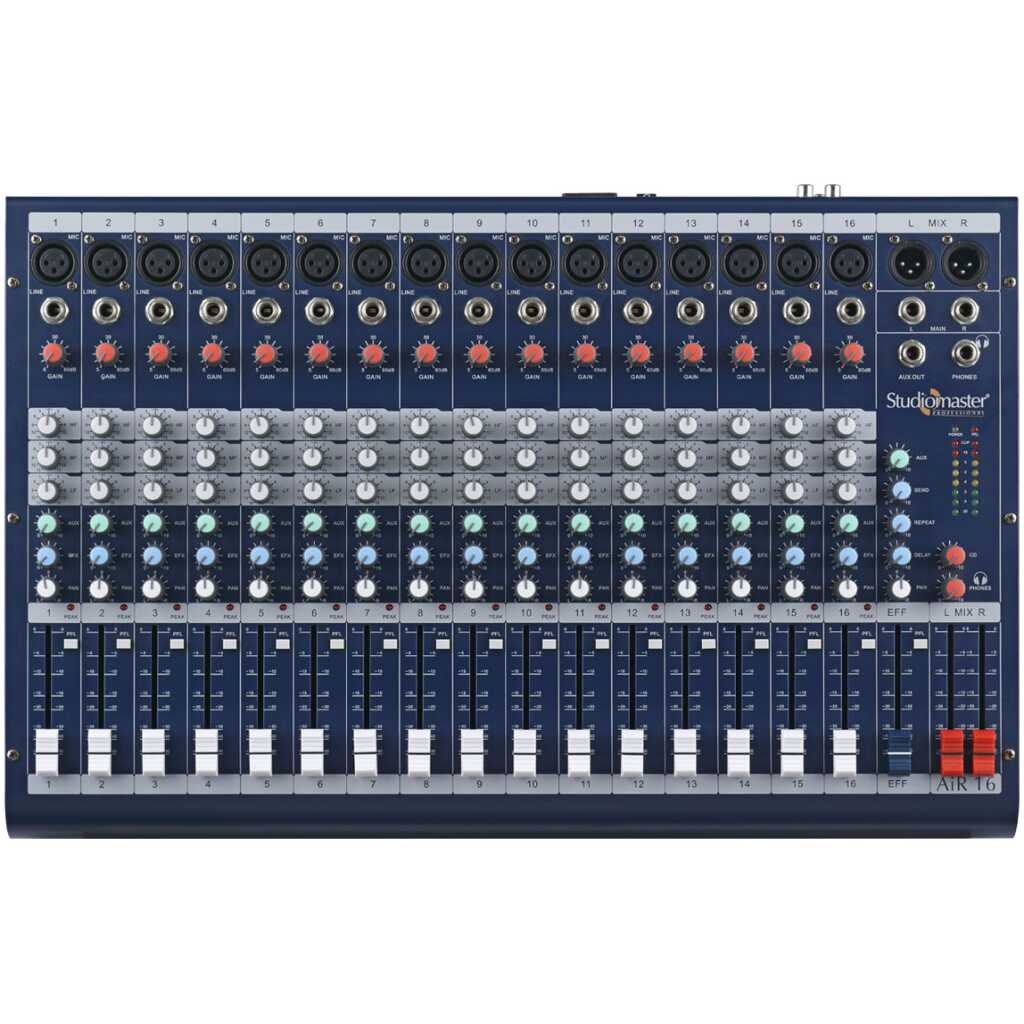 Studiomaster AiR 16 Mixer (16 Channel)