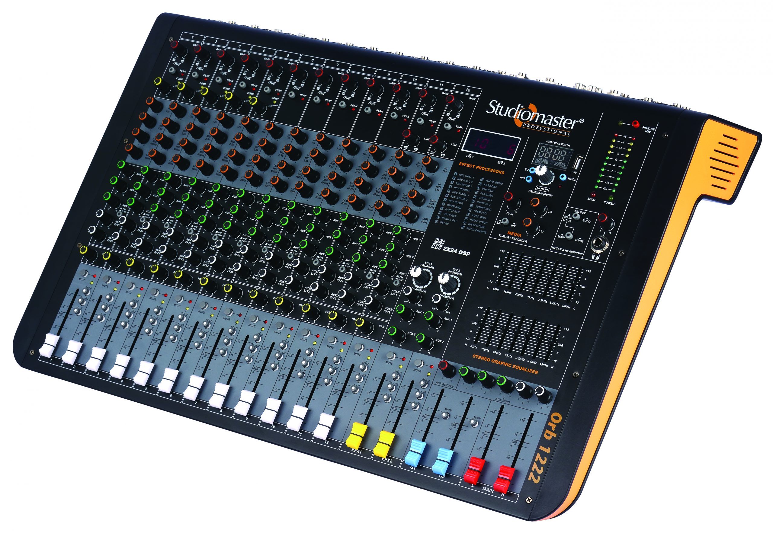 Studiomaster Orb 1222 Mixer (12 Channel)