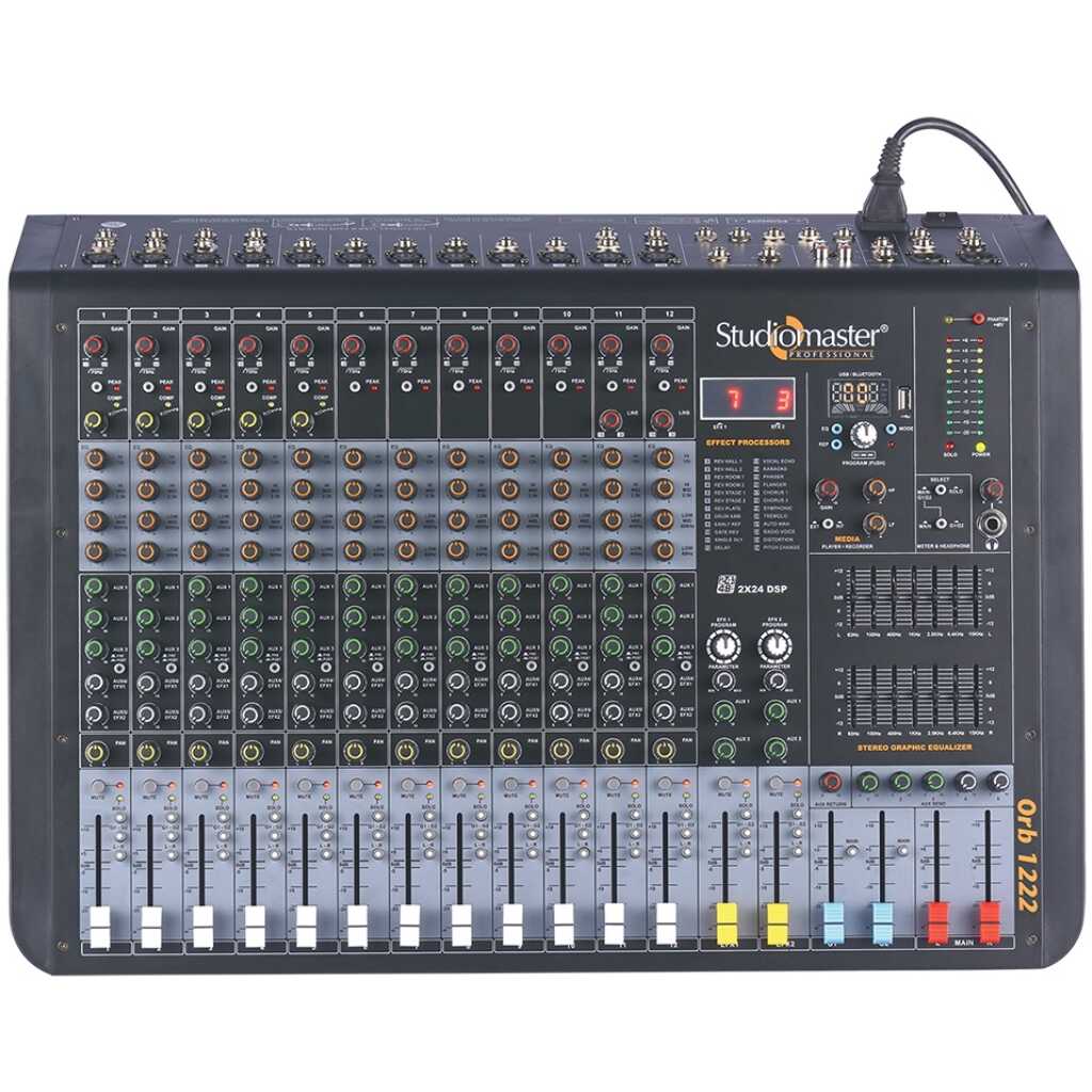 Studiomaster Orb 1222 Mixer (12 Channel)