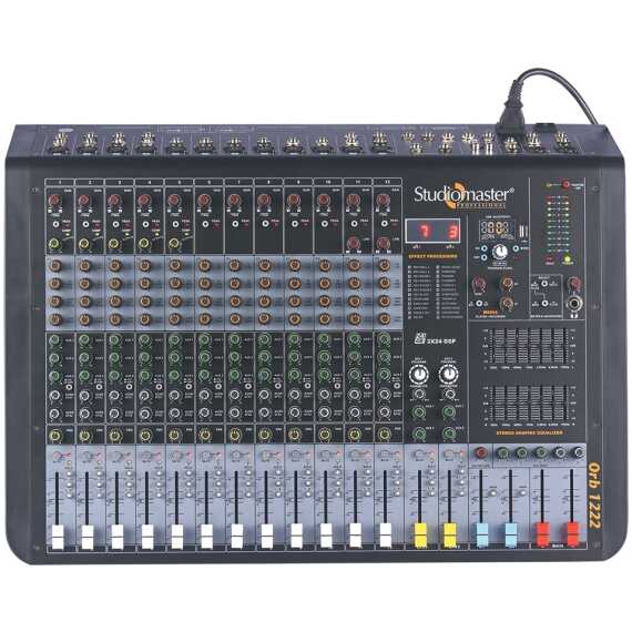 Studiomaster Orb 1222 Mixer (12 Channel)