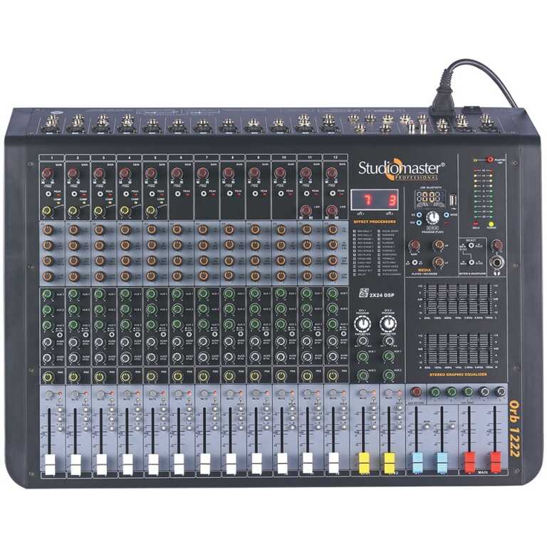 Studiomaster Orb 1222 Mixer (12 Channel)