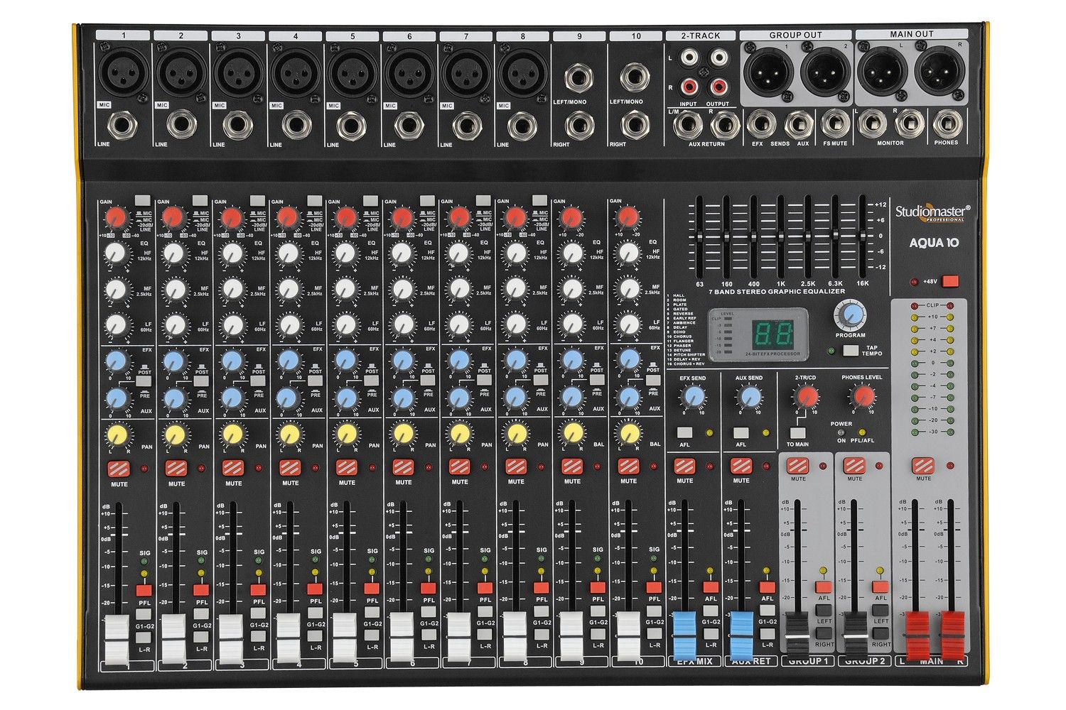 Studiomaster AQUA 10 Mixer (10 Channel)