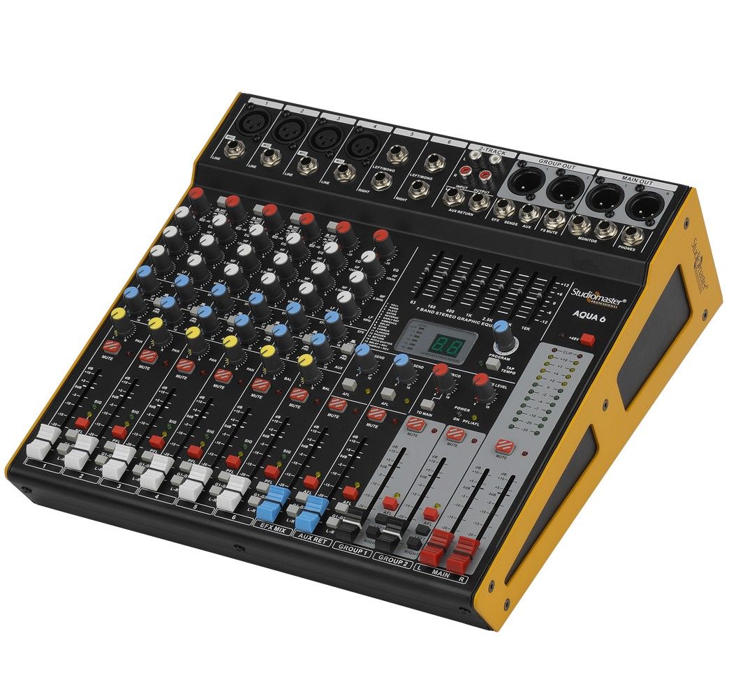Studiomaster AQUA 6 Mixer (6 Channel)