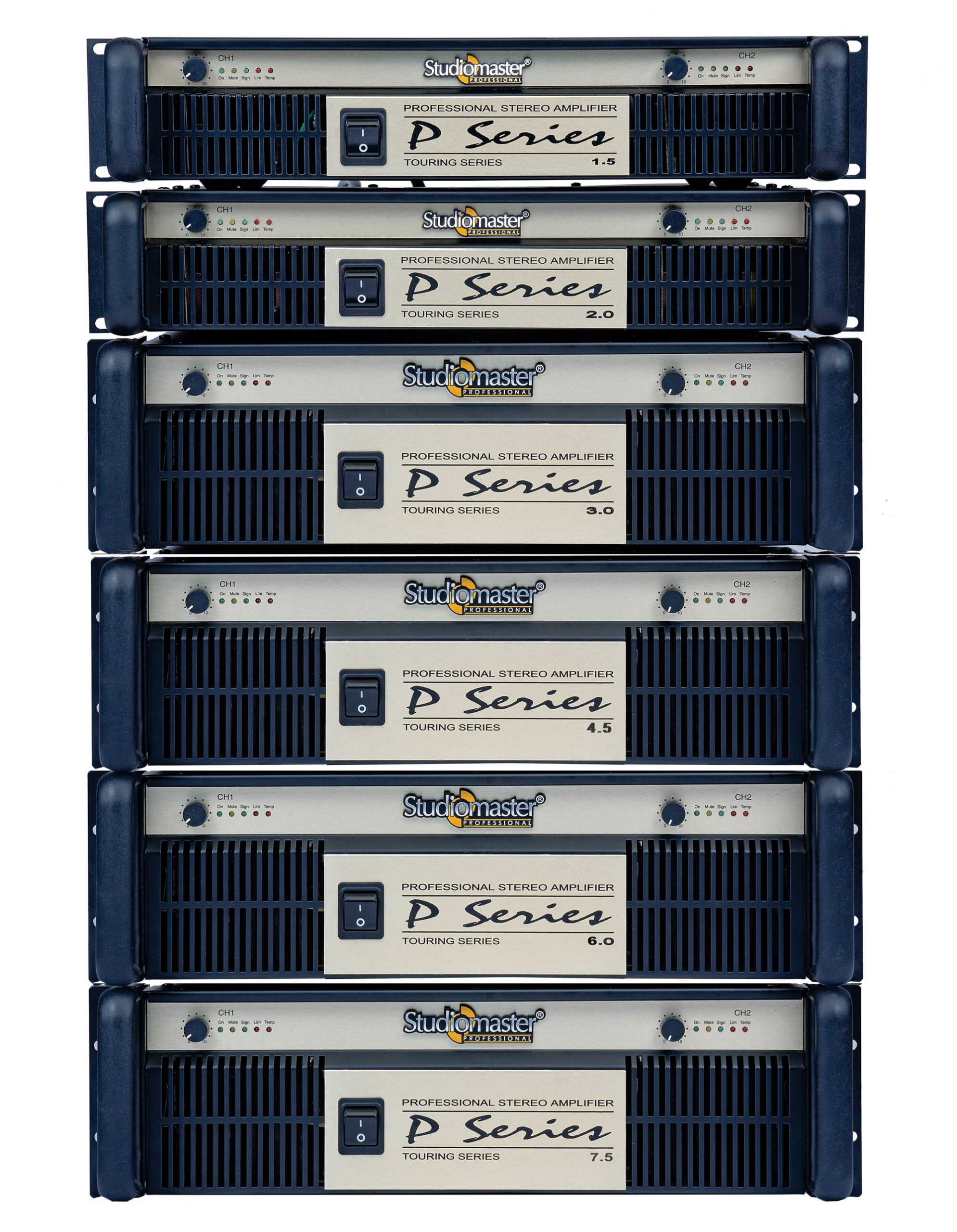 Studiomaster PA 2.0 Dual Channel Amplifier (1000+1000watts)