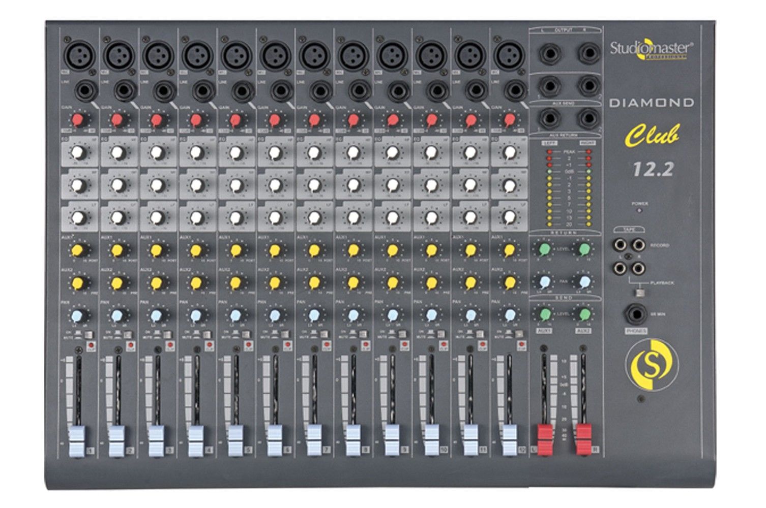 Studiomaster DC 12.2 Mixer (12 Channel)