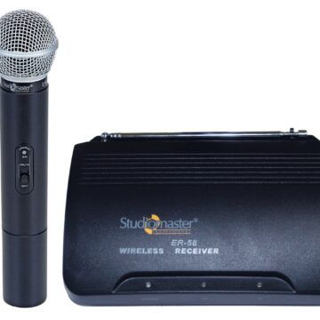 Studiomaster ZT 22 Dual Headworn Rechargeable Wireless Microphone