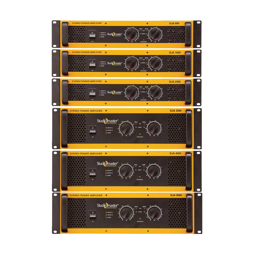 Ahuja Amplifier And Studiomaster Amplier - Power Amplifiers