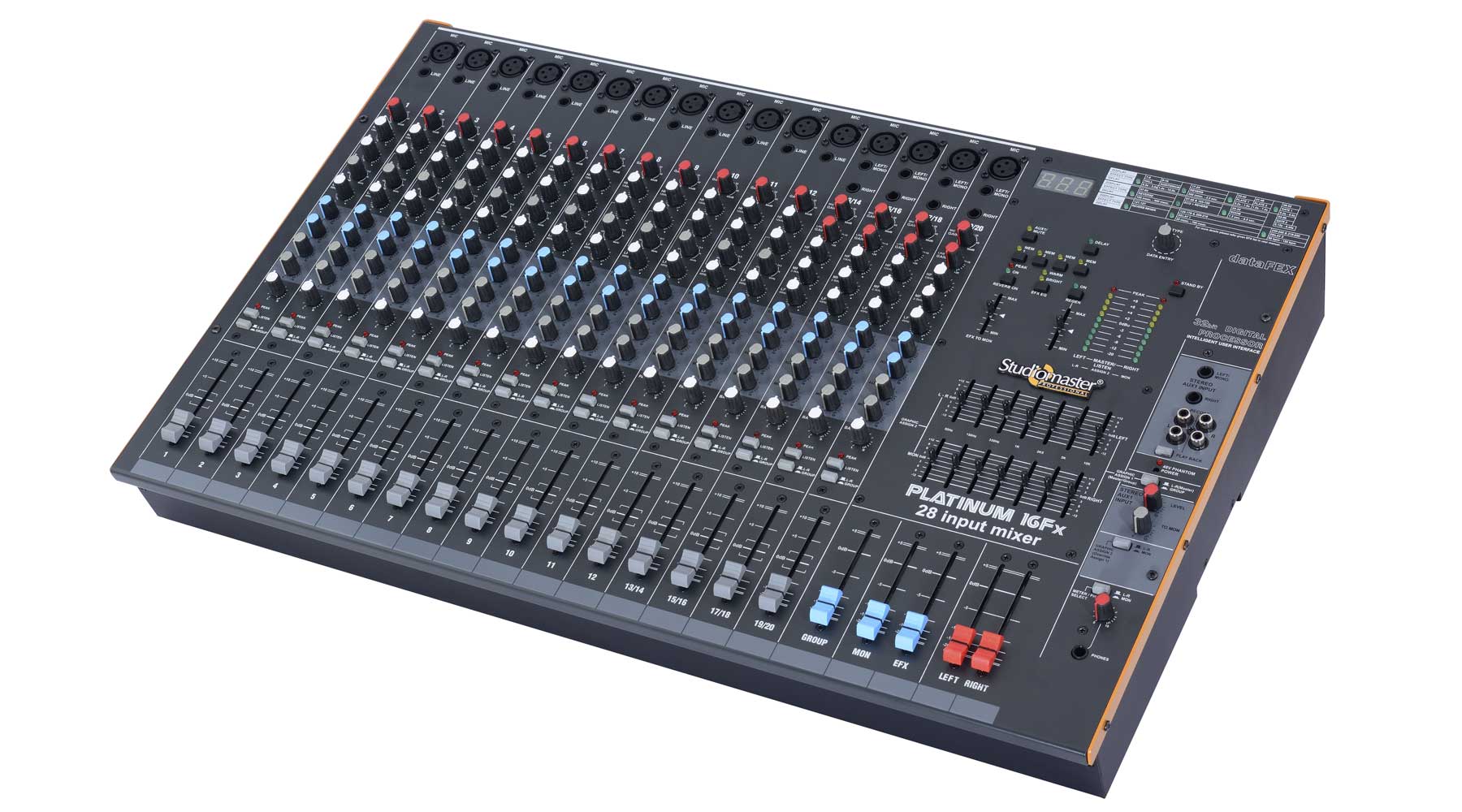 Studiomaster Platinum 16Fx Mixer (16 Channel)