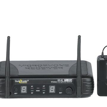 Wireless Microphones - Ahuja & Studiomaster