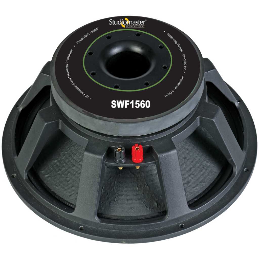 Studiomaster Speaker 15 Inch 600 Watt - SWF 1560 Speaker