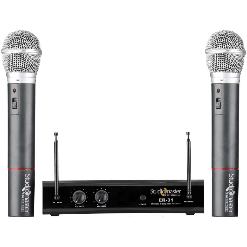 Studiomaster BR 48/BM 48/BM 48 UHF Wireless Microphone