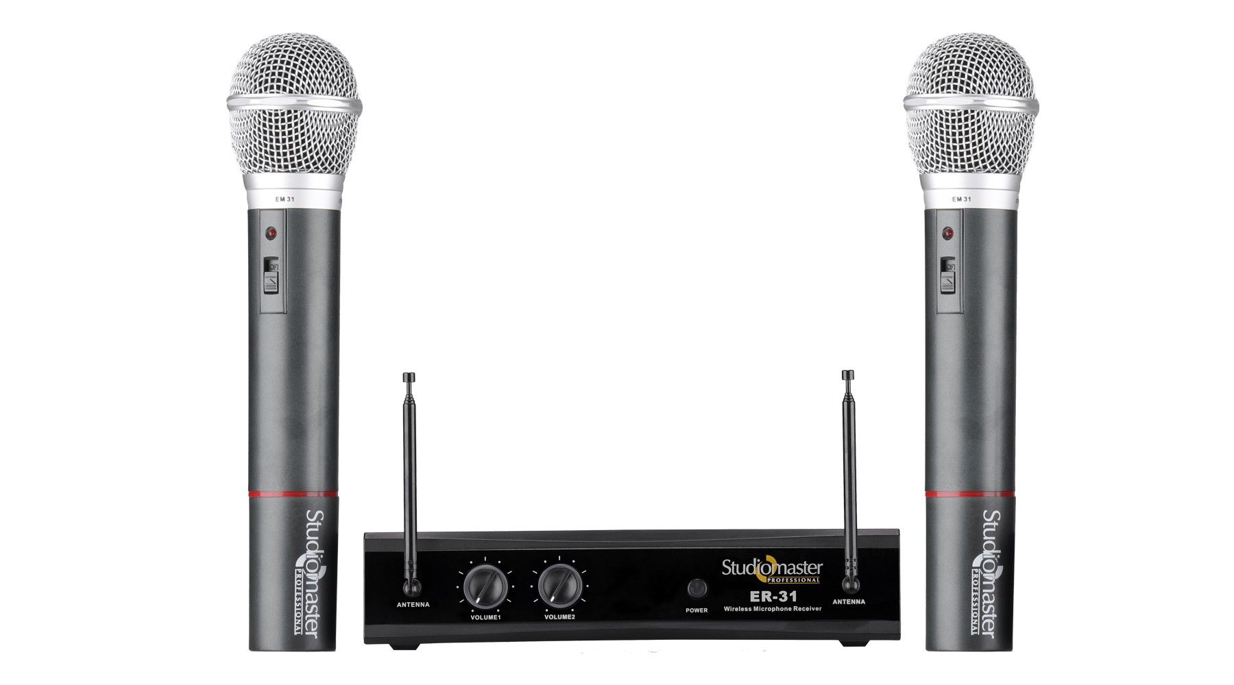 Studiomaster ER 31/EM 31/EM 31 Wireless Microphone