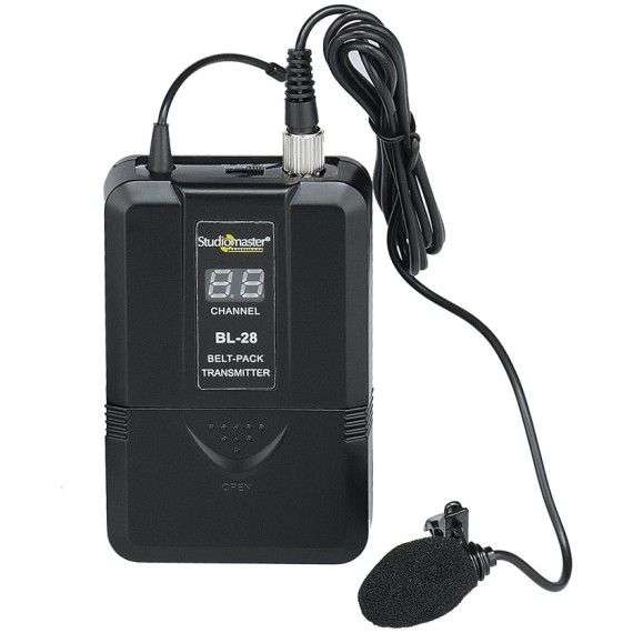 Studiomaster BR 48/BM 48/BL 48 UHF Wireless Microphone