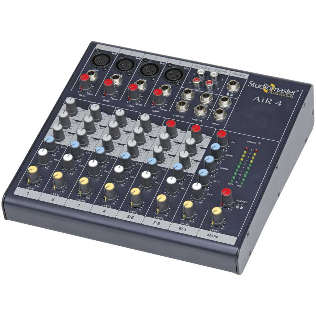 Studiomaster AiR 4 Mixer (4 Channel)