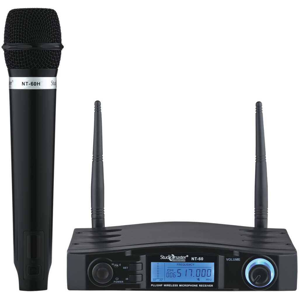 Studiomaster ZT 22 Dual Headworn Rechargeable Wireless Microphone