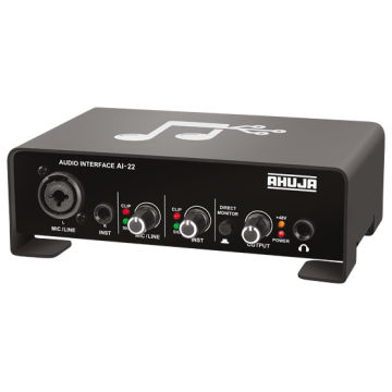 Ahuja AI-22 Audio Interface 2x2 USB Audio