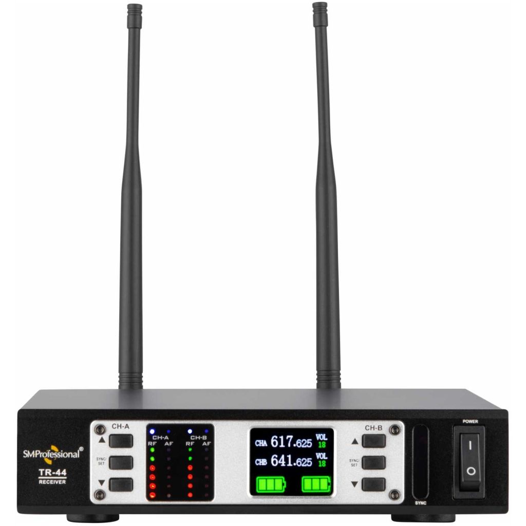 Studiomaster TR 44 UHF Wireless Microphone | Metallic Body | Anti ...