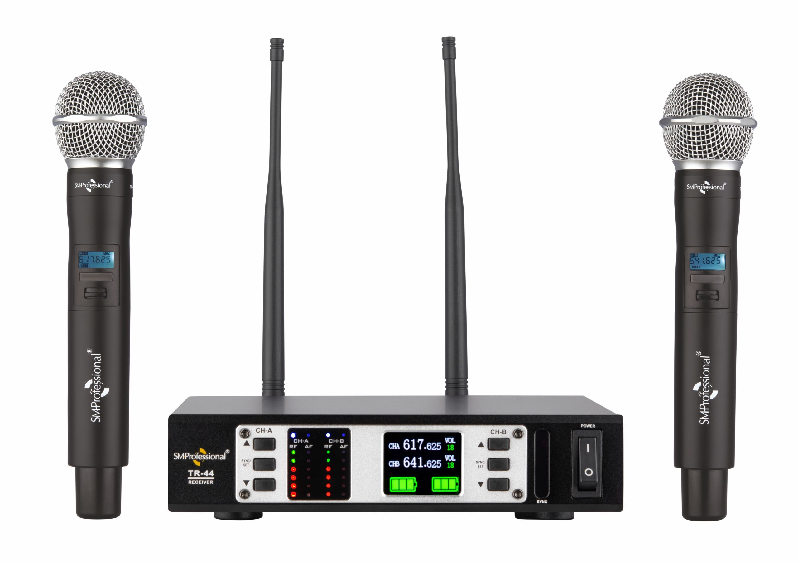 Studiomaster TR 44 UHF Wireless Microphone | Metallic Body | Anti ...