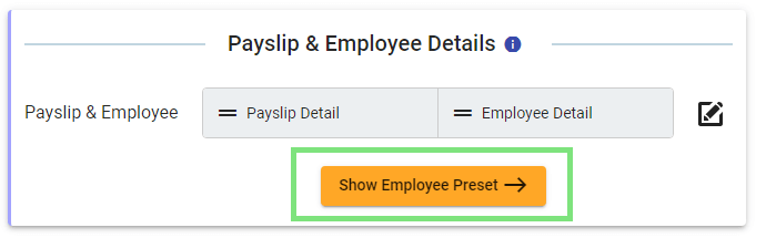 Create Employee Preset | Paysliper