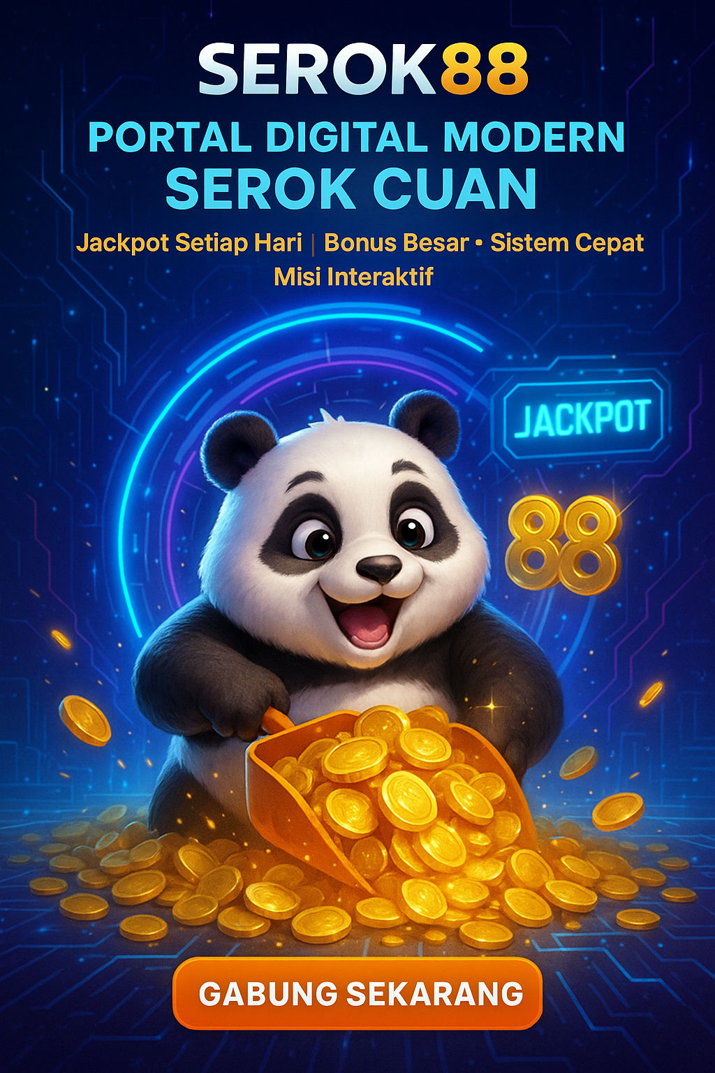 SEROK88 | Serok Cuan Ramai-Rame, Hoki Datang Gerobak-Gerobak!