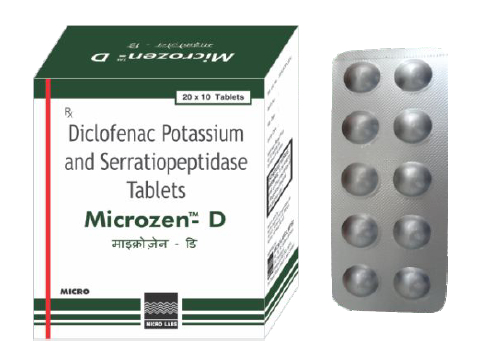 MICROZEN D - 10 Tablet