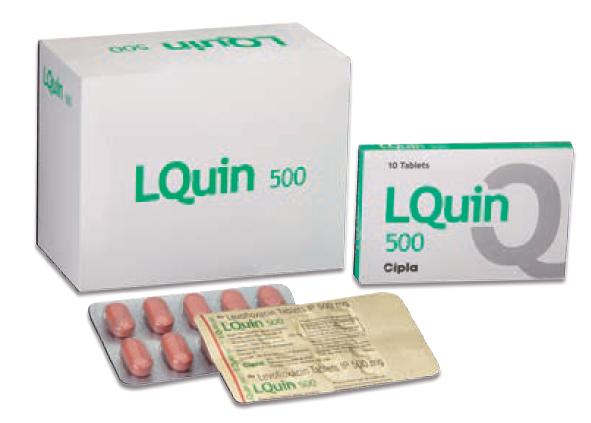 L QUIN 500 - 10 Tablet