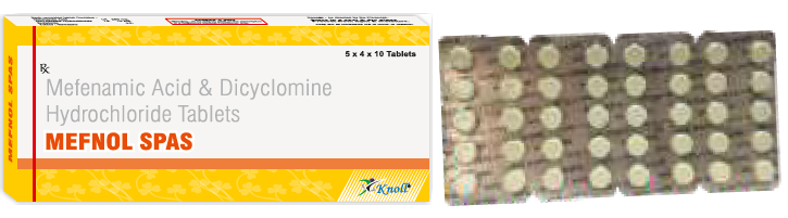 MEFNOL SPAS - 10 Tablet