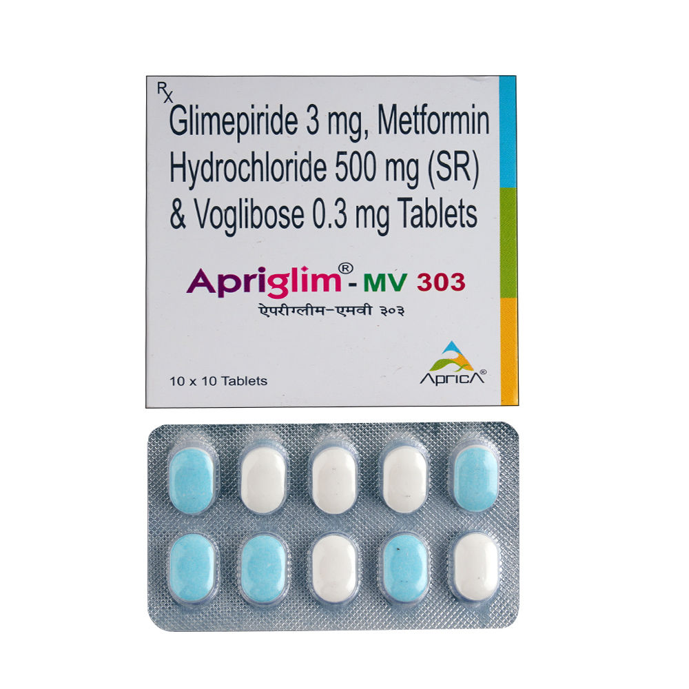 APRIGLIM MV 303 - 10 Tablet