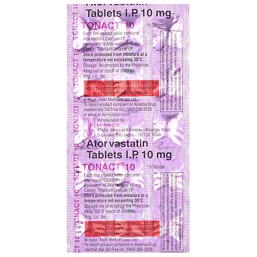 TONACT 10mg - 15 Tablet