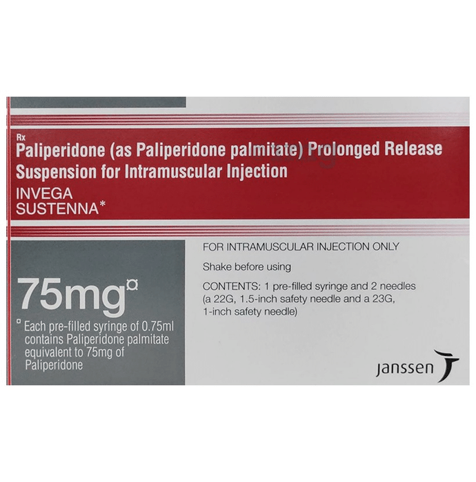 INVEGA SUSTENNA 75mg - 1ml Injection