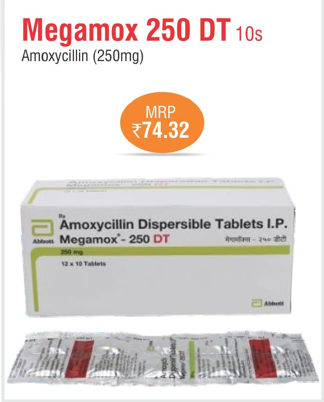 MEGAMOX 250 - 10 Tablet Dt