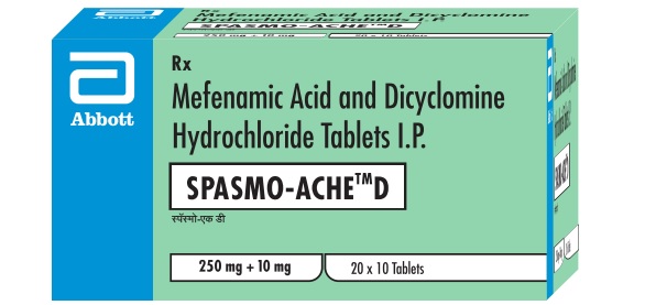 SPASMO ACHE D - 10 Tablet