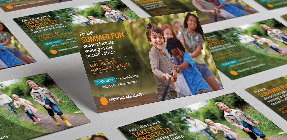 Healthcare Advertising for Pediatric Associates | bfw Life Sciences Work