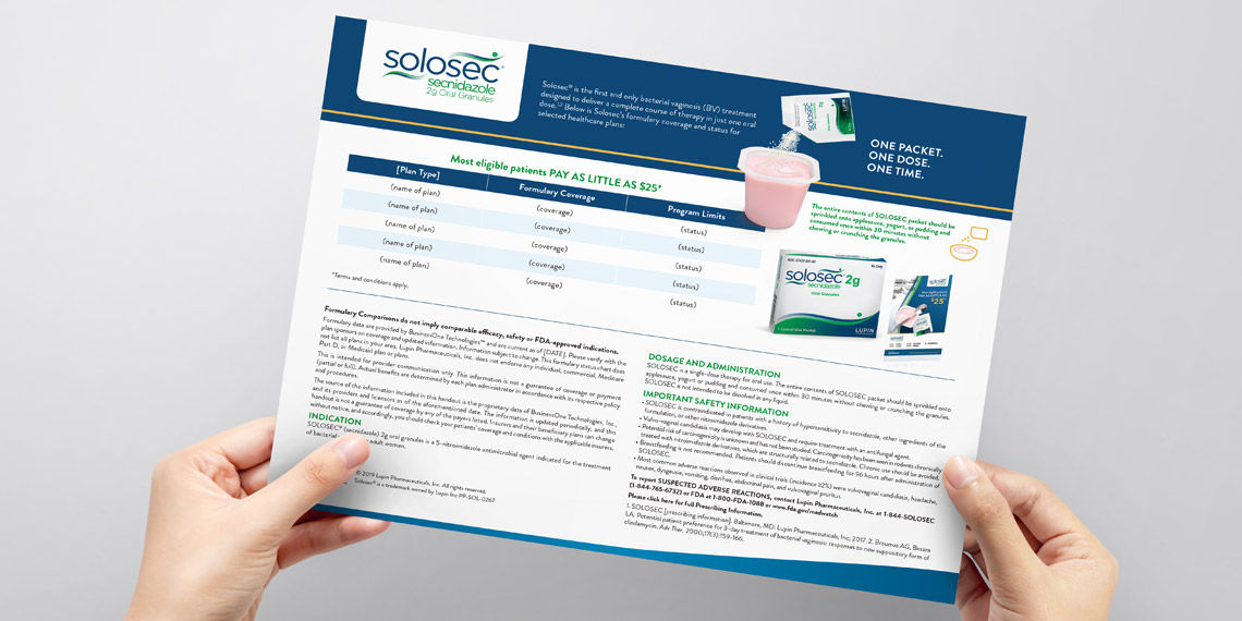 Solosec Digital Pharma Advertising, SEO & Branding | Life Sciences Work