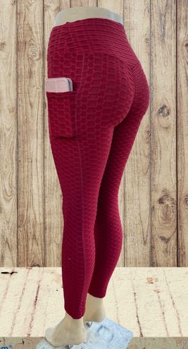 Scrunched up butt lifting leggings TikTok yoga pants Size M - $20 (42% ...