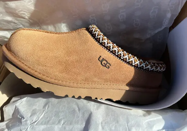 UGG Tasman Slippers Tan Size 6 - $160 New With Tags - From Riley